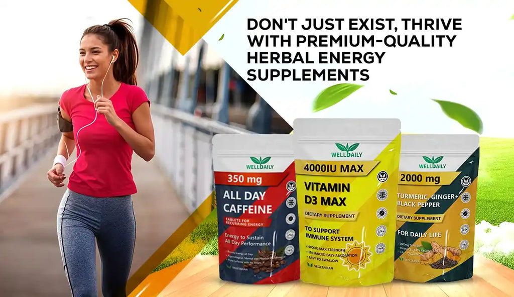 Try Herbal Energy Supplements for a Natural Boost – WELL DAILY