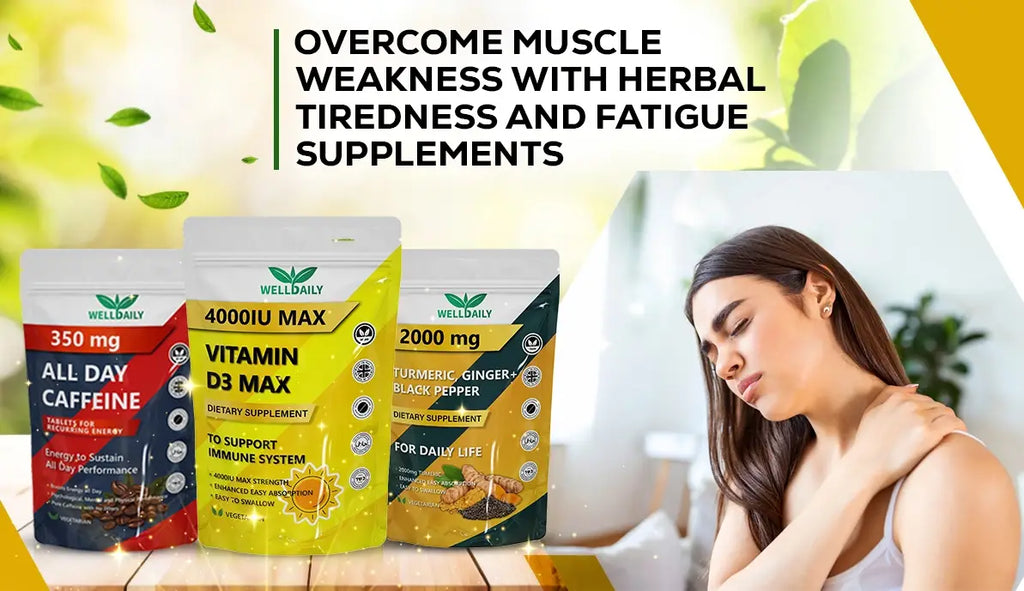 Herbal Health Supplements To Treat Muscle Fatigue and Tiredness – WELL ...