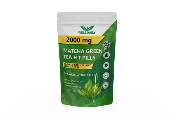 Matcha Green Tea tablets relieve stress and bring calmness – WELL DAILY